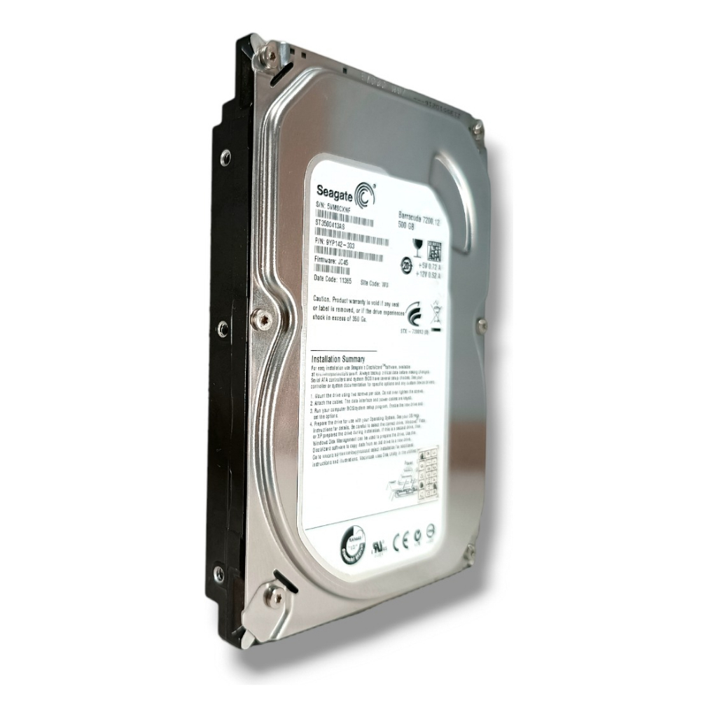Disco Rígido Interno Hd 500gb Seagate Barracuda St3500413as Pc Dvr ...