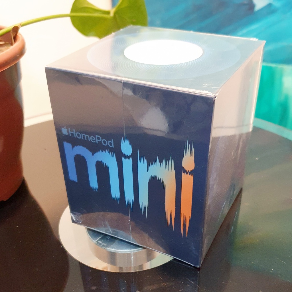 Apple HomePod Mini Siri Azul - Escorrega o Preço