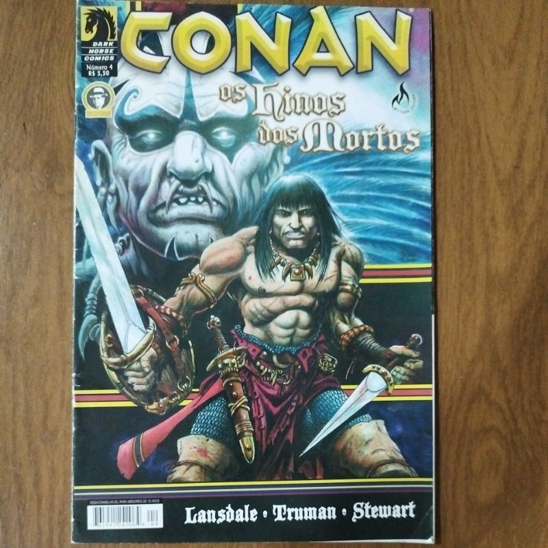 Conan , Os Hinos dos Mortos - Mini-Série - n° 04 ( Mythos ) | Shopee Brasil
