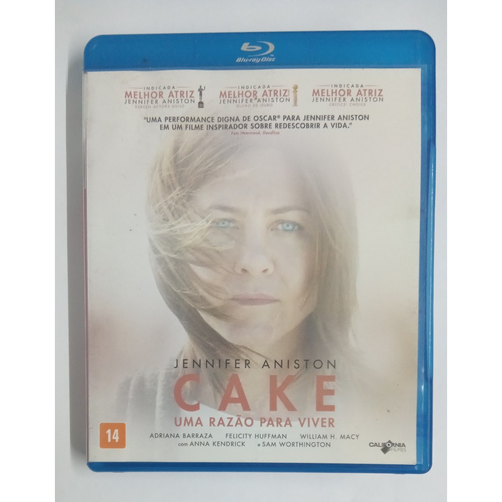 Blu-ray Cake uma razão para viver original Jennifer Aniston drama cxc | Shopee Brasil