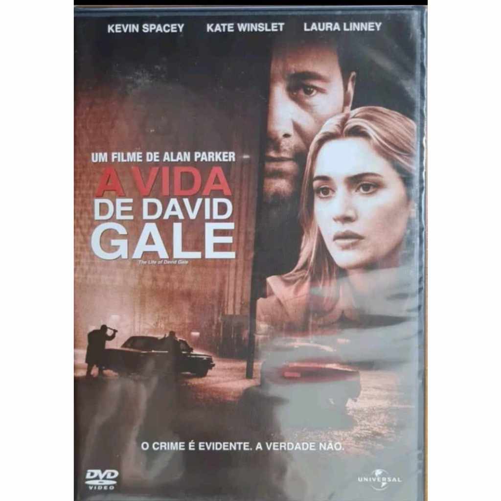 Dvd original do filme A vida de David Gale (Lacrado) | Shopee Brasil