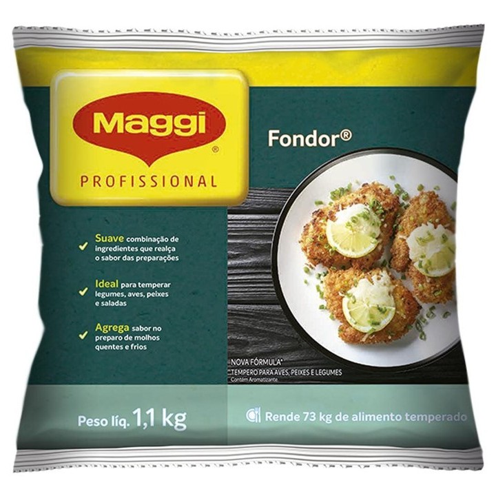 Fondor Tempero - 1,1kg - MAGGI | Shopee Brasil
