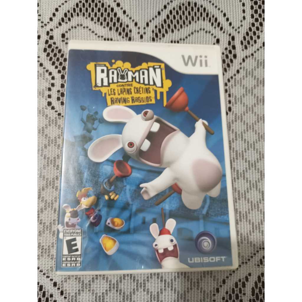 Rayman Raving Rabbids Nintendo Wii | Shopee Brasil
