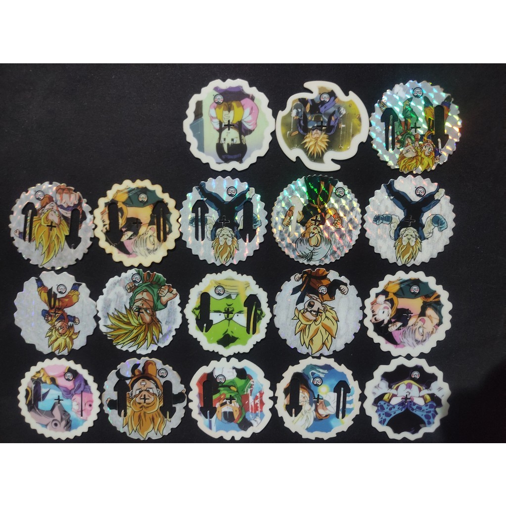 Tazos Spinner Dragon Ball Elma Chips | Shopee Brasil