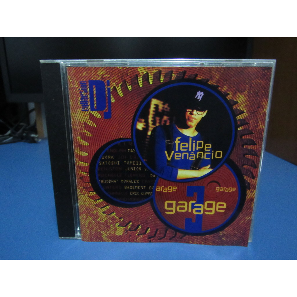 CD Felipe Venâncio Garage Usado DJ Collection *Raro* 90s Eletrônico David Moralles | Shopee Brasil