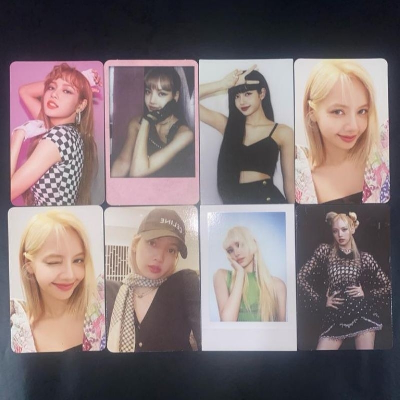 BLACKPINK PHOTOCARD POB LISA - SQUARE UP, KILL THIS LOVE, THE ALBUM E ...