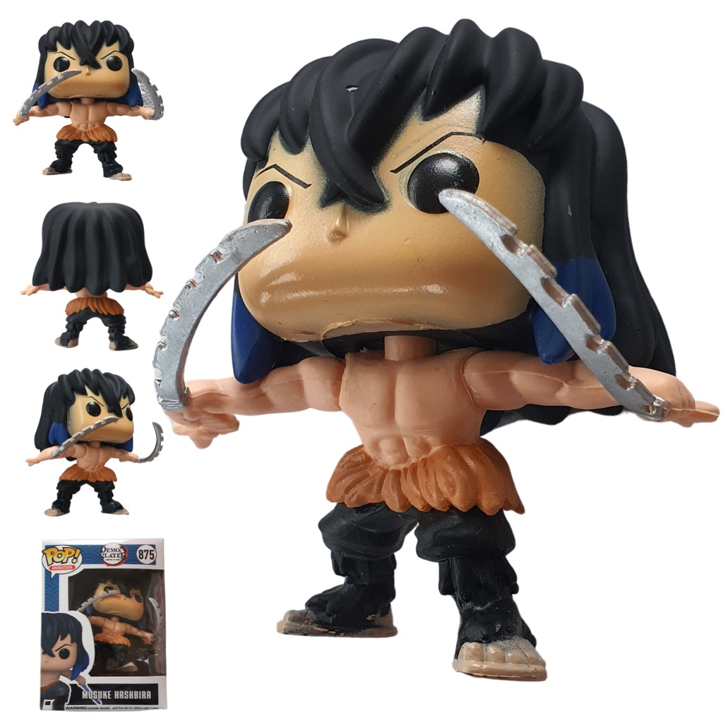 Pop Funko Boneco Demon Slayer 875 Masuke Hashbira | Shopee Brasil