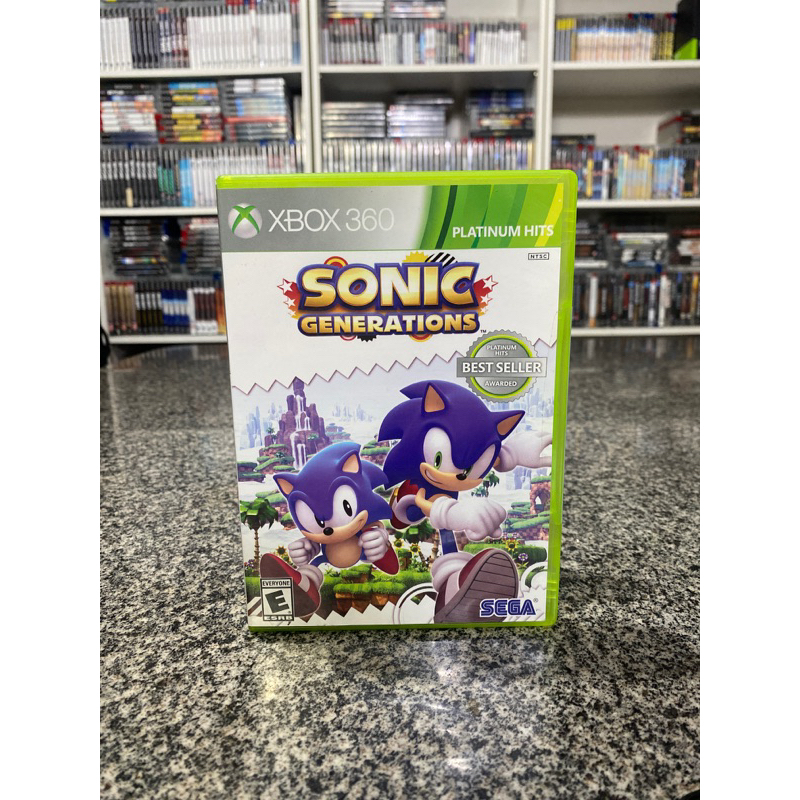 Sonic Generations - Xbox 360 Mídia Física Original Usado | Shopee Brasil