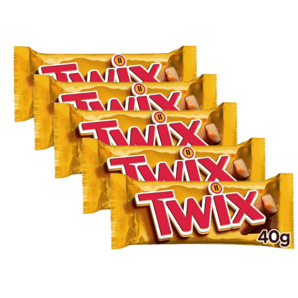 Chocolate Twix kit 5 unid. 40g | Shopee Brasil