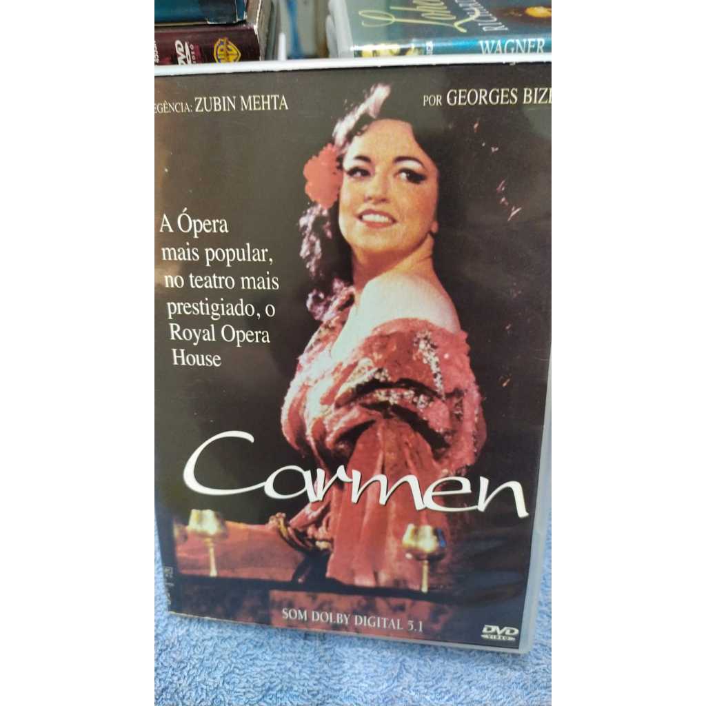 dvd CARMEN- opera | Shopee Brasil