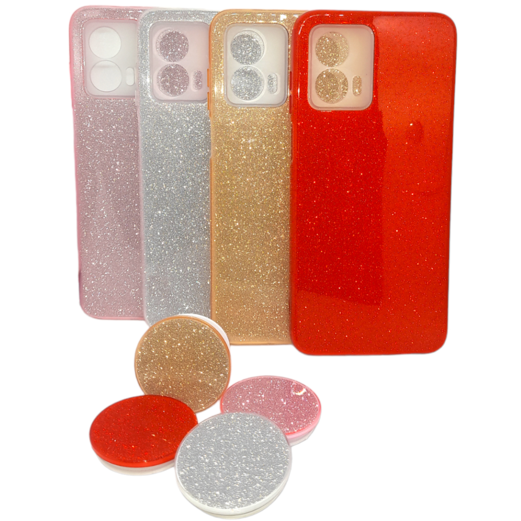 Capa Capina Case De silicone Com Glitter Para Moto G53 | Shopee Brasil