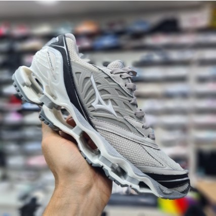 Tenis Esportivo Mizuno Wave Pro 8 Masculino Camaleao Preto Lancamento ...