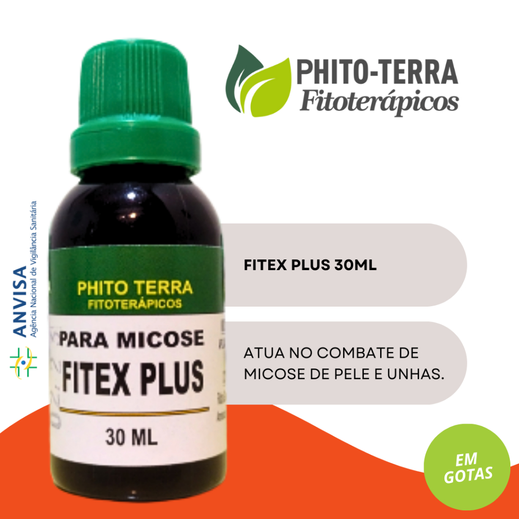 FITEX PLUS Em Gotas 30ml MICOSE | Shopee Brasil
