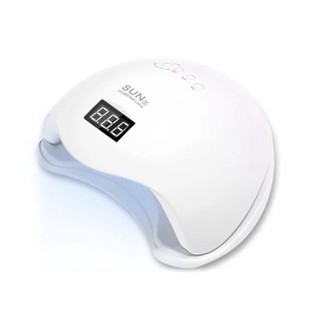 Cabine Sun 5 48w Rosa/Branca Bivolt Uv/led Timer Led Unhas Gel | Shopee Brasil