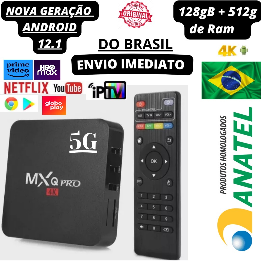 modelo 2024* Aparelho Conversor SMART TV para transformar sua TV comum ...