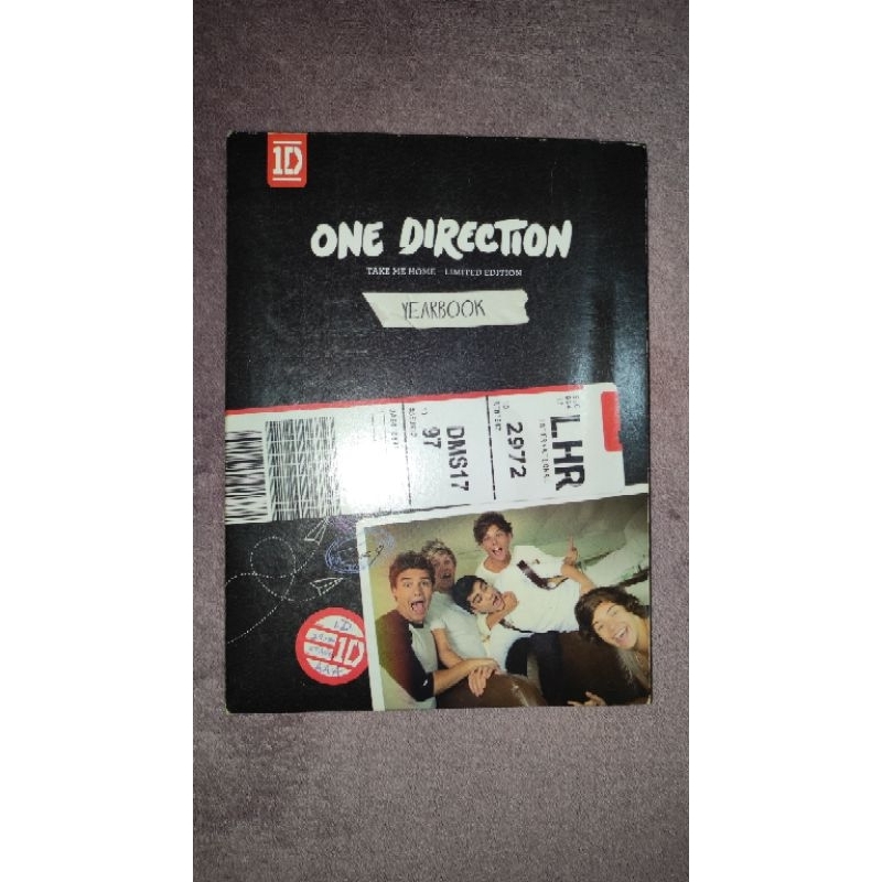CD One Direction Take Me Home Yearbook Limited Edition | Shopee Brasil