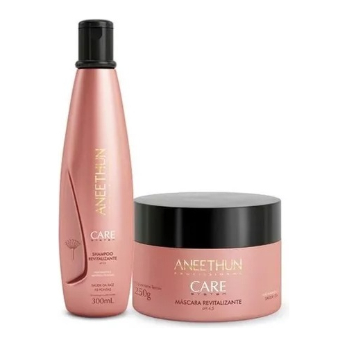 Kit Aneethun Care System Shampoo 300ml E Máscara 250g | Shopee Brasil