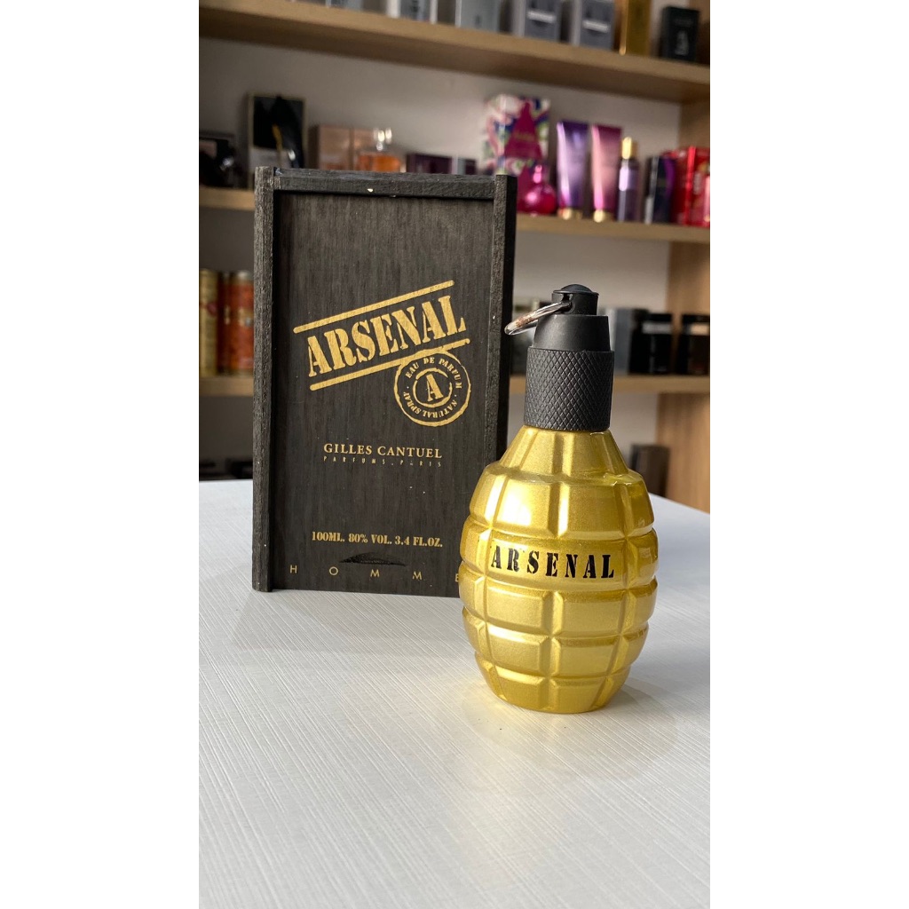 Perfume Arsenal Gold 100 ml - Original e Lacrado | Shopee Brasil