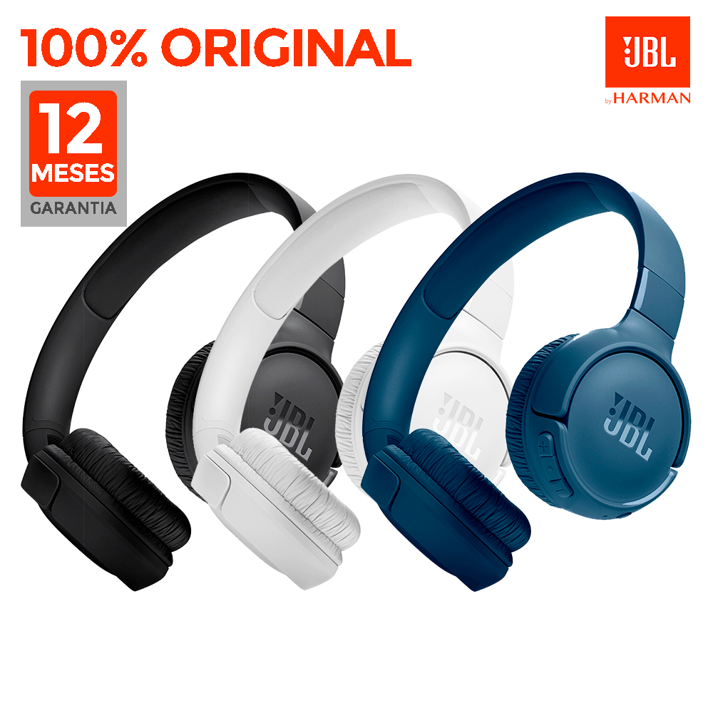 Fone Headphone JBL Tune 520BT Bluetooth Original Cores | Shopee Brasil