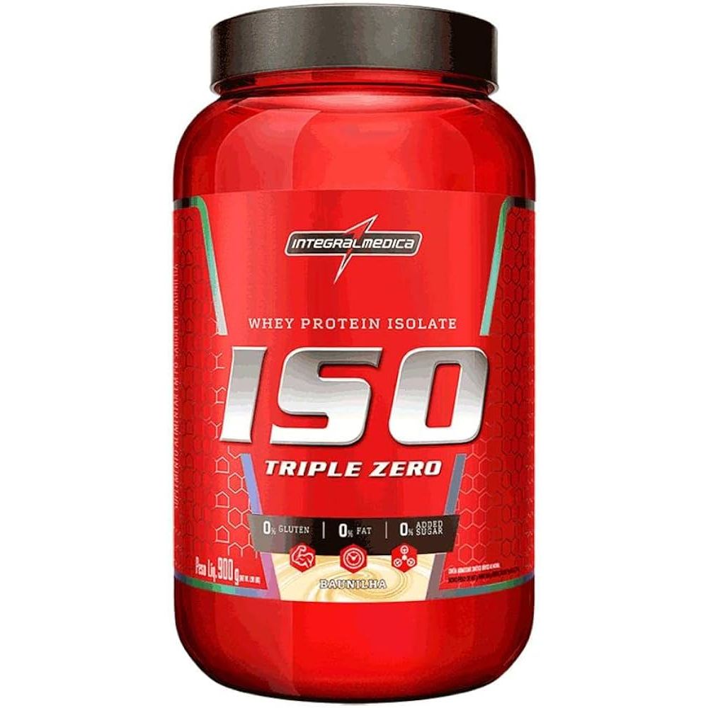 Whey Iso Triple Zero Isolate Pote 900g - Integralmedica | Shopee Brasil