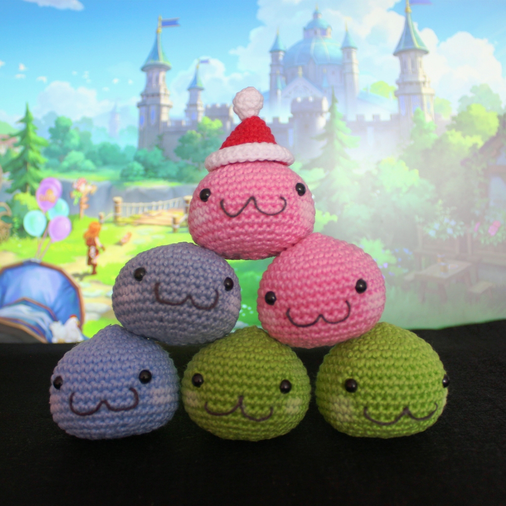 Poring Ragnarok Online - Amigurumi | Shopee Brasil
