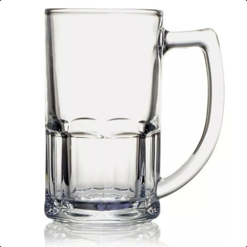 CANECA DE CHOPP VIDRO 340 ML CERVEJA FREEZER LUXO | Shopee Brasil
