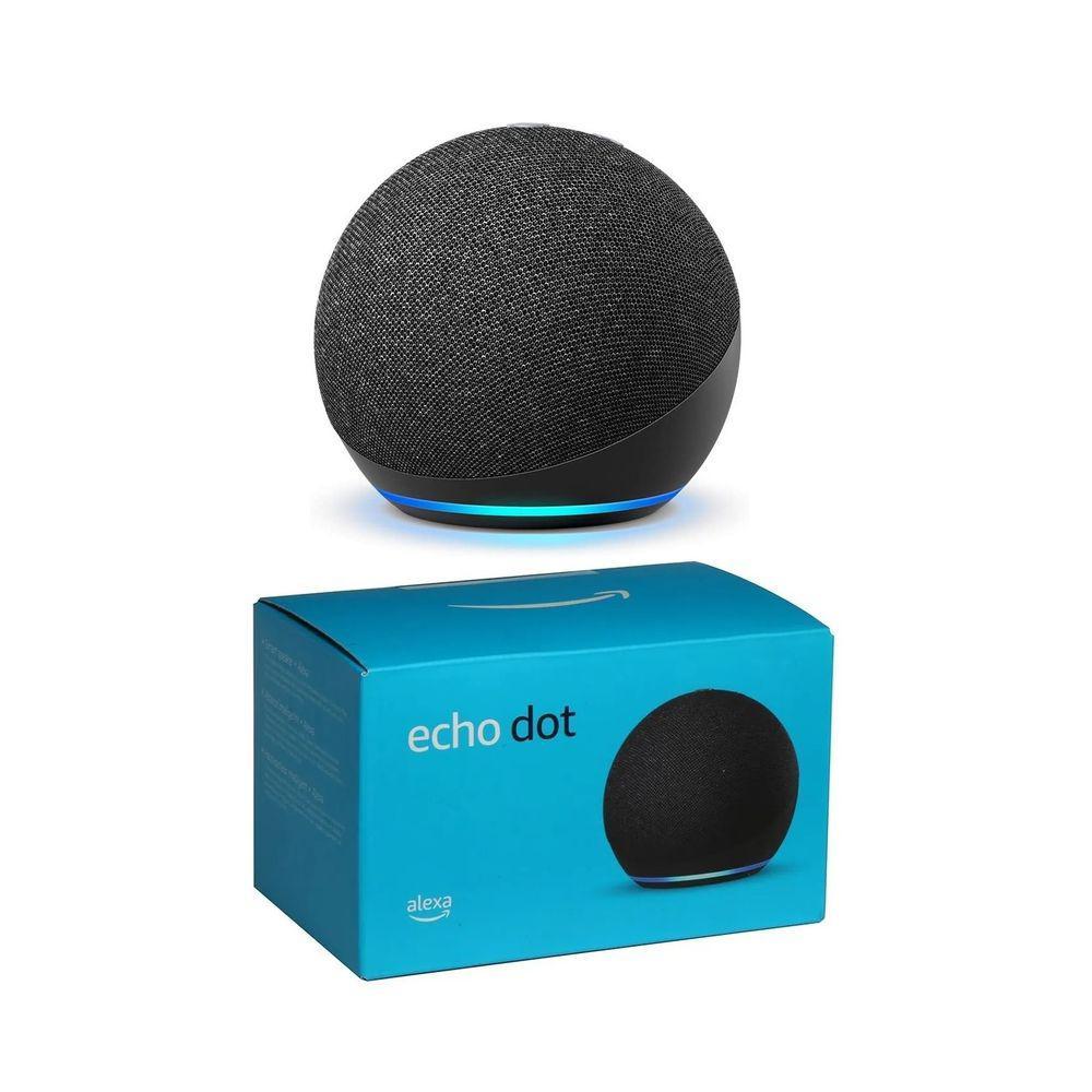 Amazon Alexa Echo Dot 5 Geração Smart Speaker Conectar Com TV Lâmpada ...