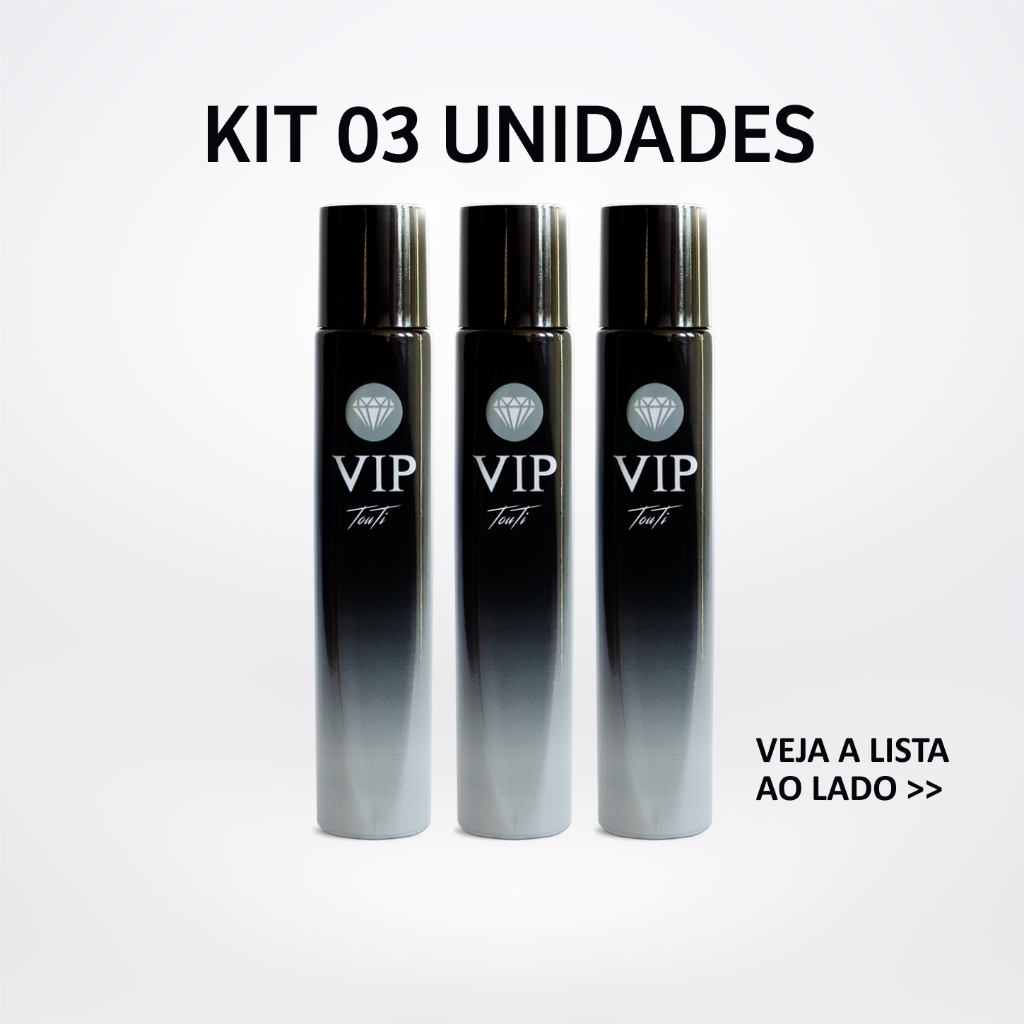 3 Perfumes VIP Touti (Escolha as Fragrâncias Pelo Chat) | Shopee Brasil