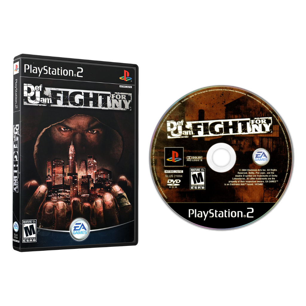 Jogo Def Jam Fight for NY para Playstation 2 Ps2 Fat Slim Patch ...
