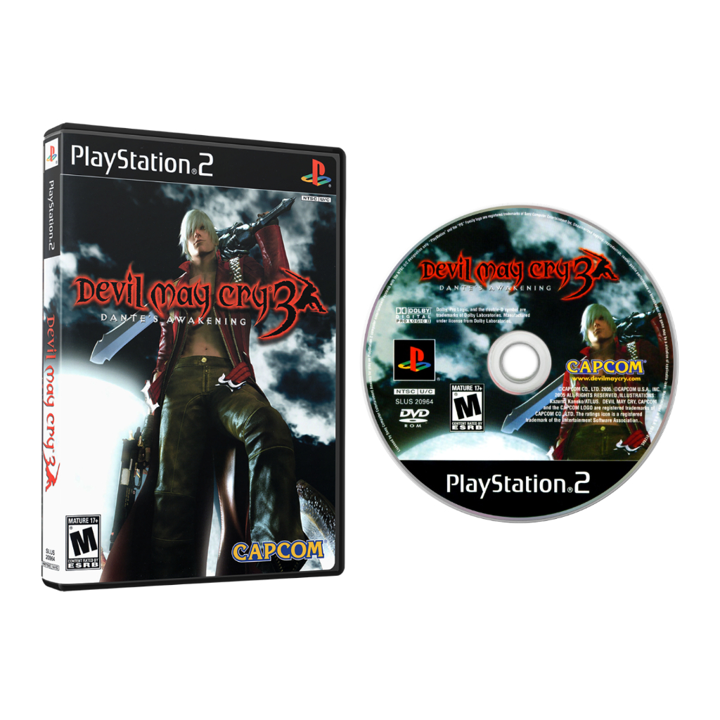 Jogo Devil May Cry 3 para Playstation 2 Ps2 Fat Slim Patch | Shopee Brasil