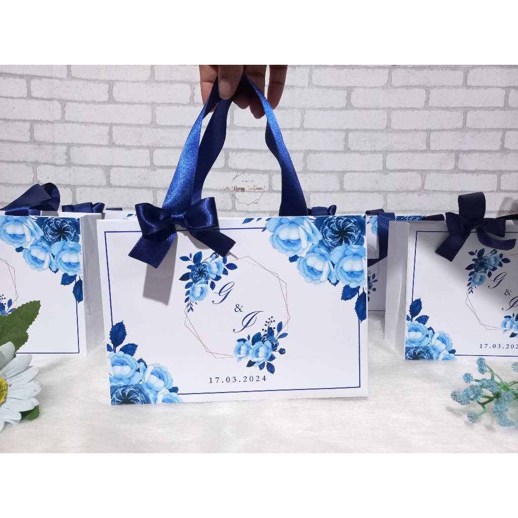 20 Sacolas P para Convite de Casamento para Padrinhos e madrinhas ...