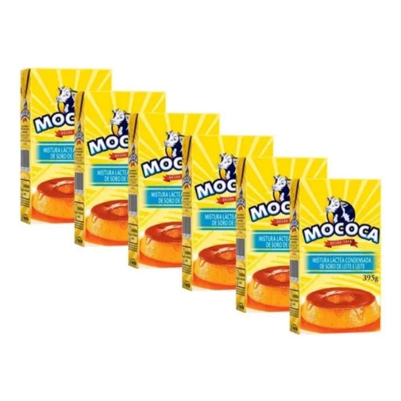 Kit Com 6 Leite Condensado Semidesnatado Mistura Lactea 395g - Mococa ...