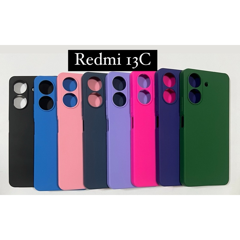 Capa Capinha Para Redmi 13c Em Silicone Aveludada Shopee Brasil