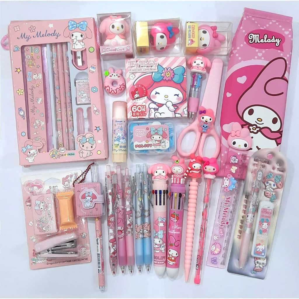 PRONTA ENTREGA - Monte seu Kit - MY MELODY SANRIO - Corre Que Ta Baratinho