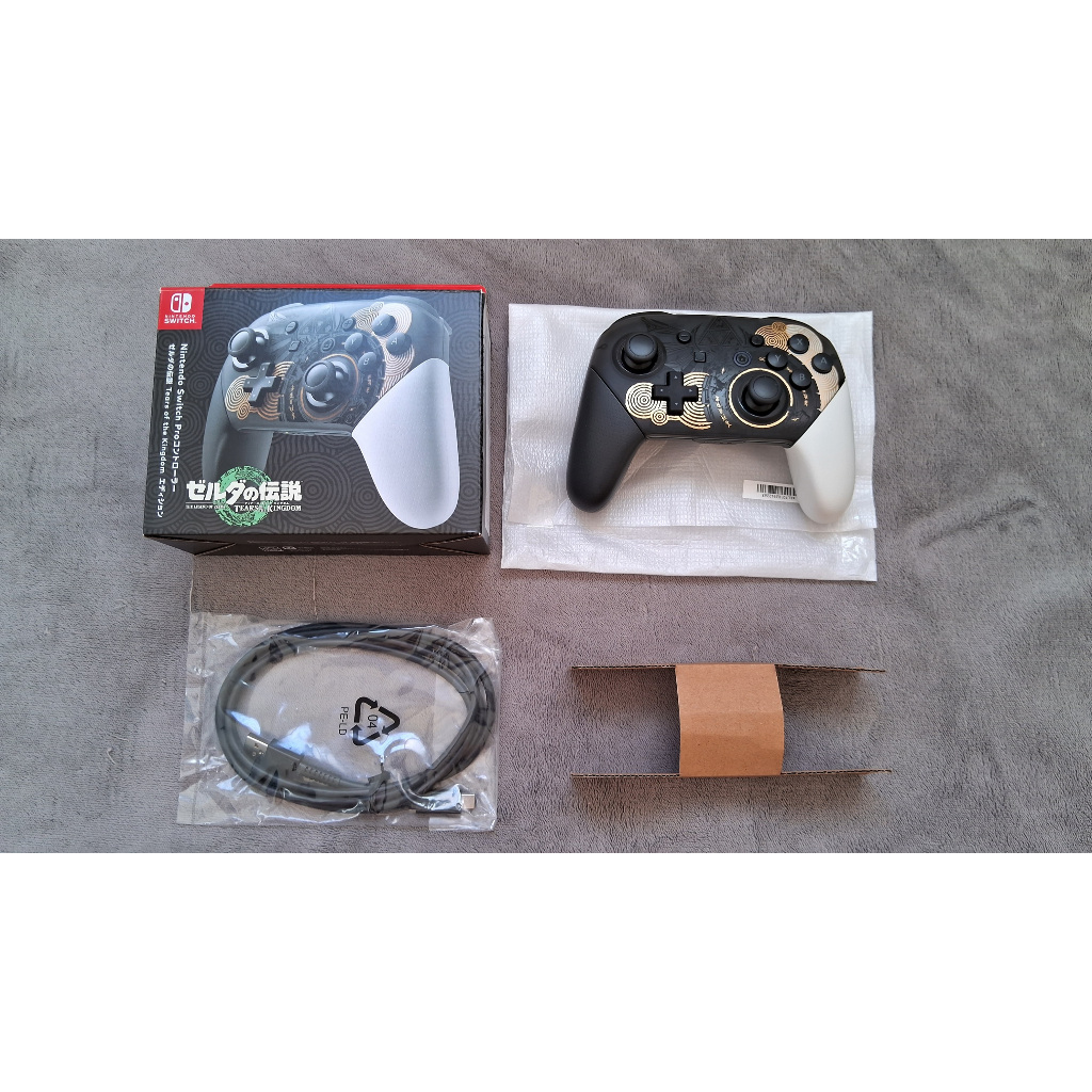 Nintendo Switch Pro Controller, Edicao Especial The Legend of Zelda ...