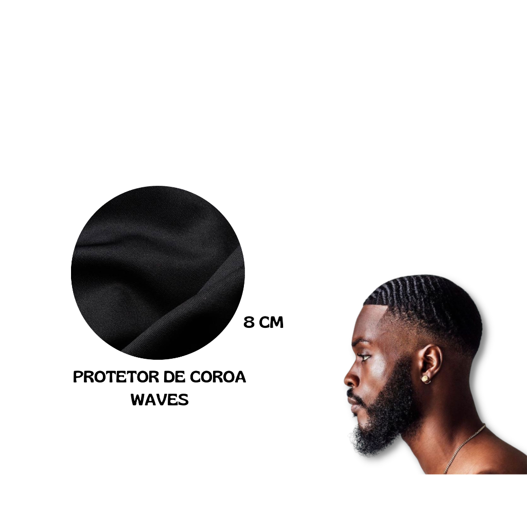 PROTETOR DE COROA WAVES FORMATO REDONDO, WAVE, 360WAVES | Shopee Brasil