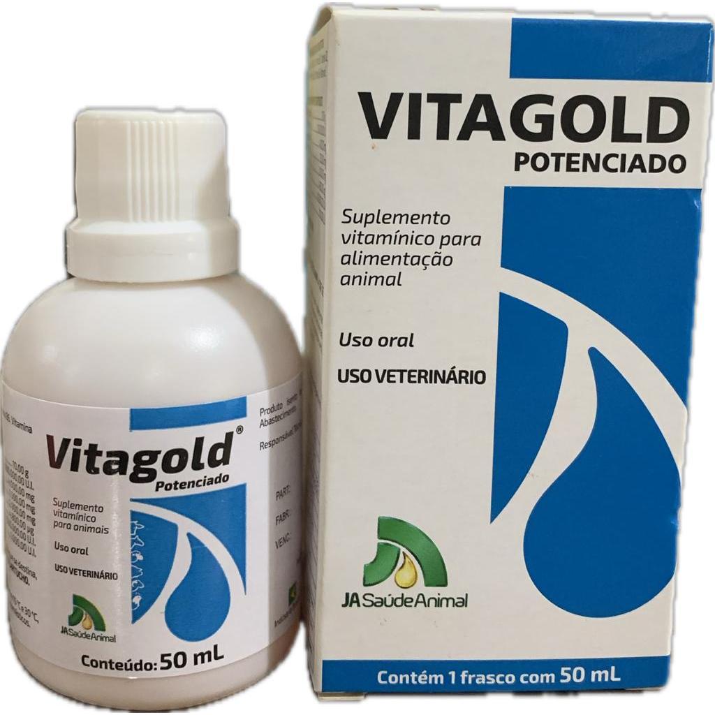 Vitagold Potenciado 20ml e 50ml Suplemento Vitamínico, vitamina liquida completa | Shopee Brasil
