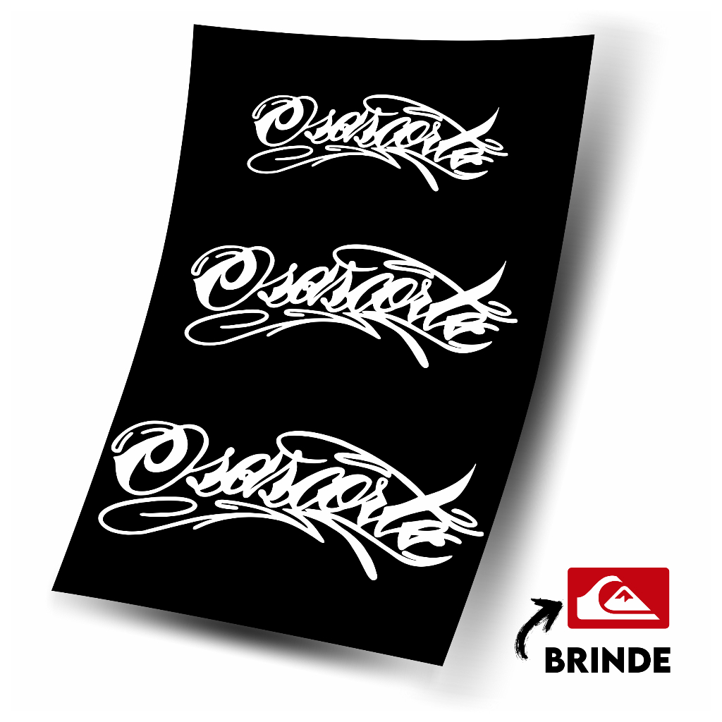 Adesivo Osascorte Para Viseira Capacete Paralama Tanque Carro Bike Moto | Shopee Brasil