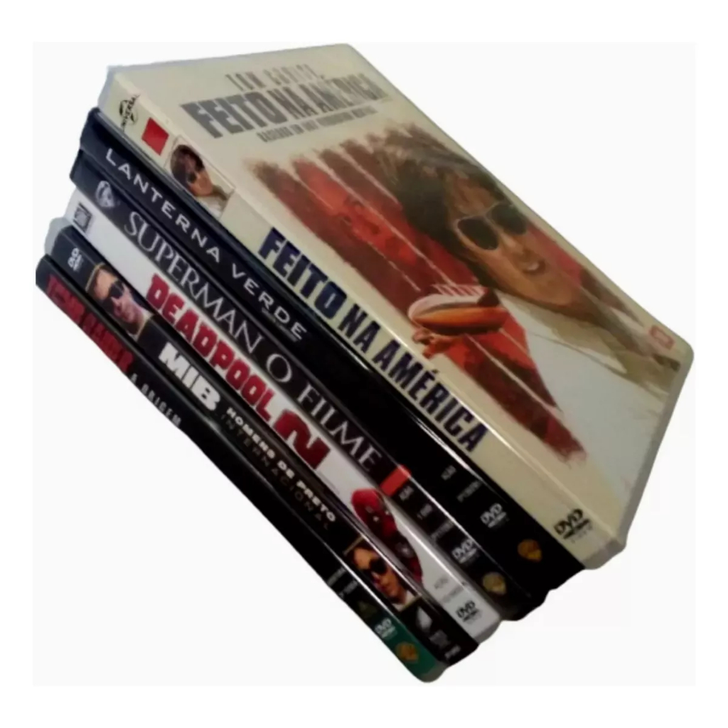 Super- Heróis Em Ação: Kit 6 Filmes Em Dvd's Originais Dublados Novos ...