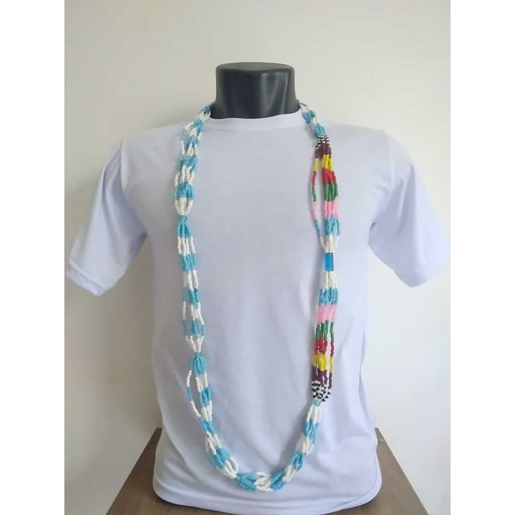 Guia 7 Fios de Contas 7 Linhas 70cm | Shopee Brasil