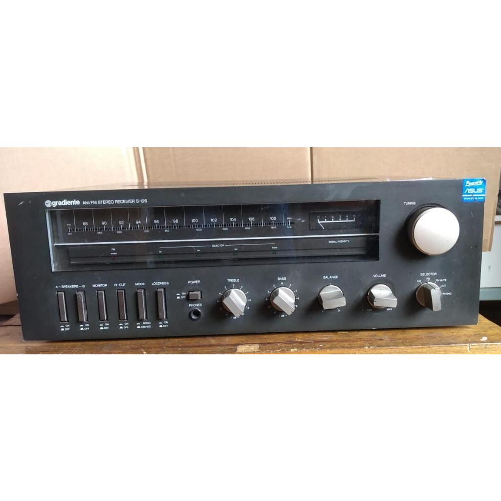 Gradiente Stereo Receiver - Modelo S-126 AM FM | Shopee Brasil