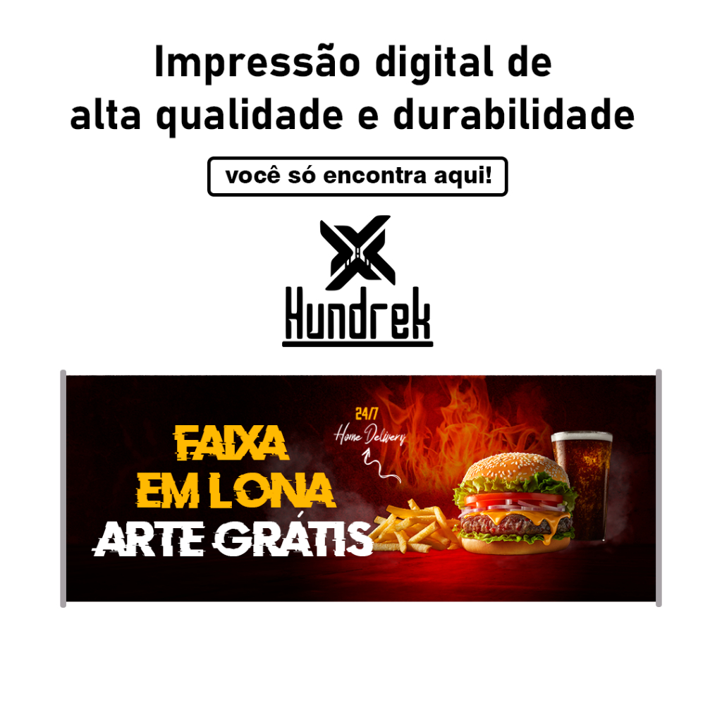 Faixa em Lona, Fachada, Banners e Propaganda em Geral 100x40 CM ...