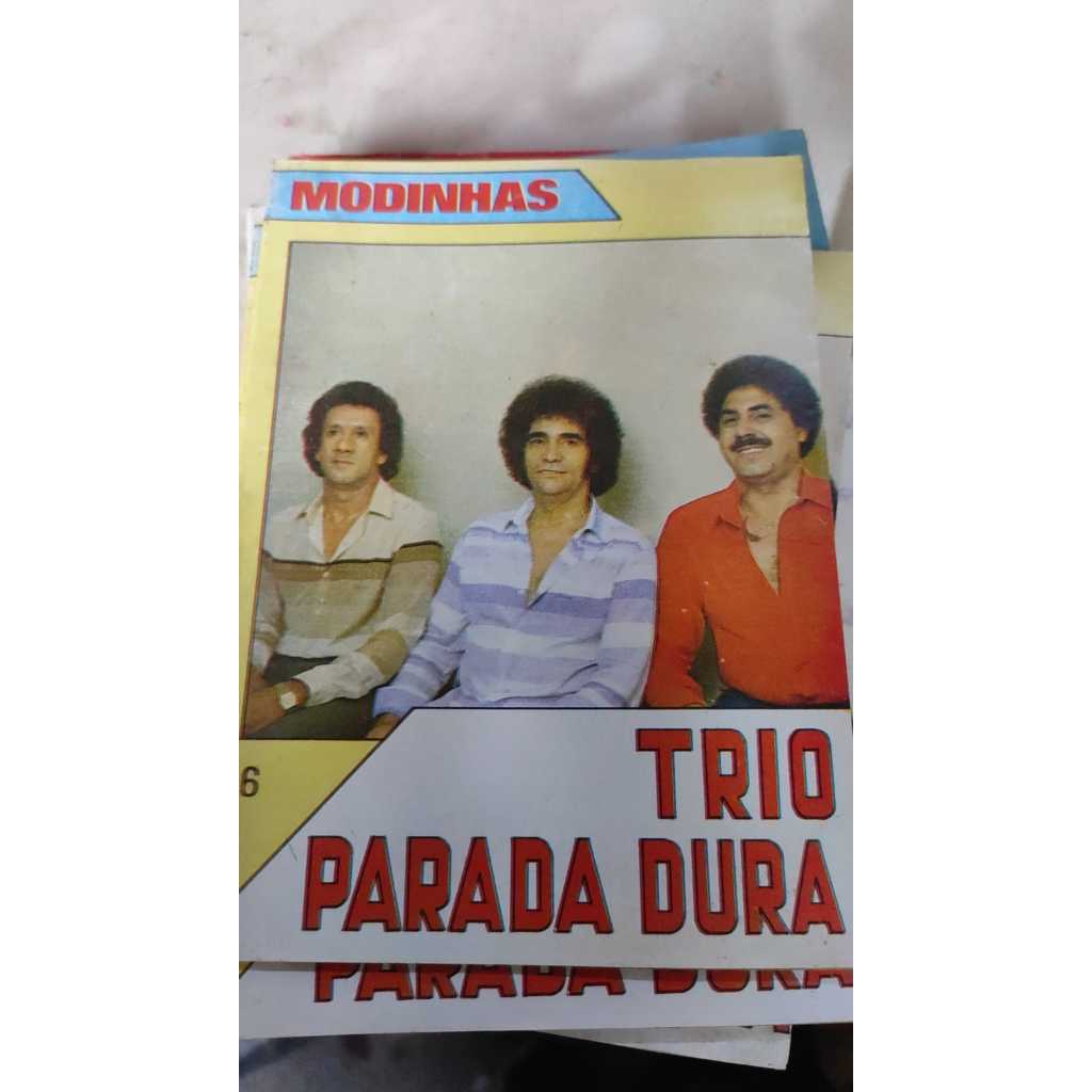 Revista Modinhas - Trio Parada Dura 6 | Shopee Brasil