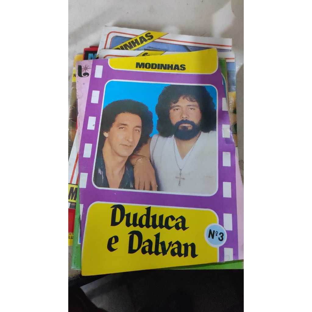 Revista Modinhas - Duduca e Dalvan 3 | Shopee Brasil