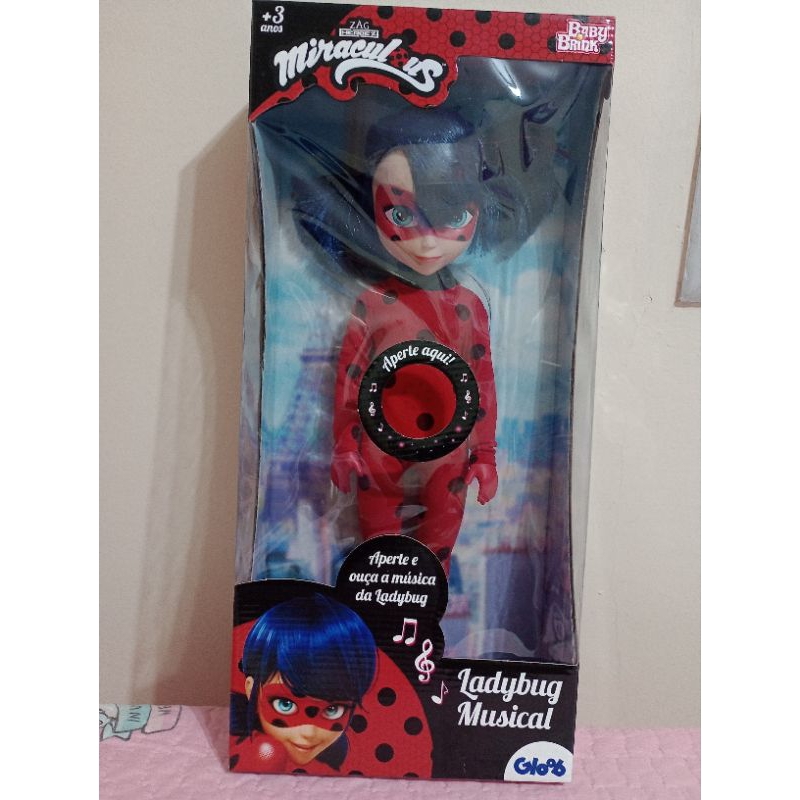 Boneca Miraculous Ladybug Original Musical Baby Brink | Shopee Brasil