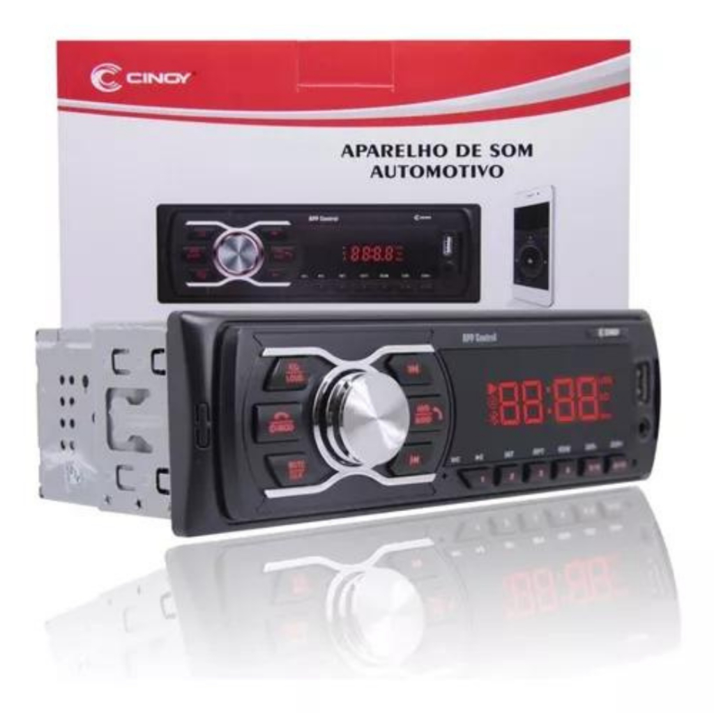 Som Automotivo Radio Fm Usb Mp3 Wma Sd Card App Control Bluetooth 4x45w ...