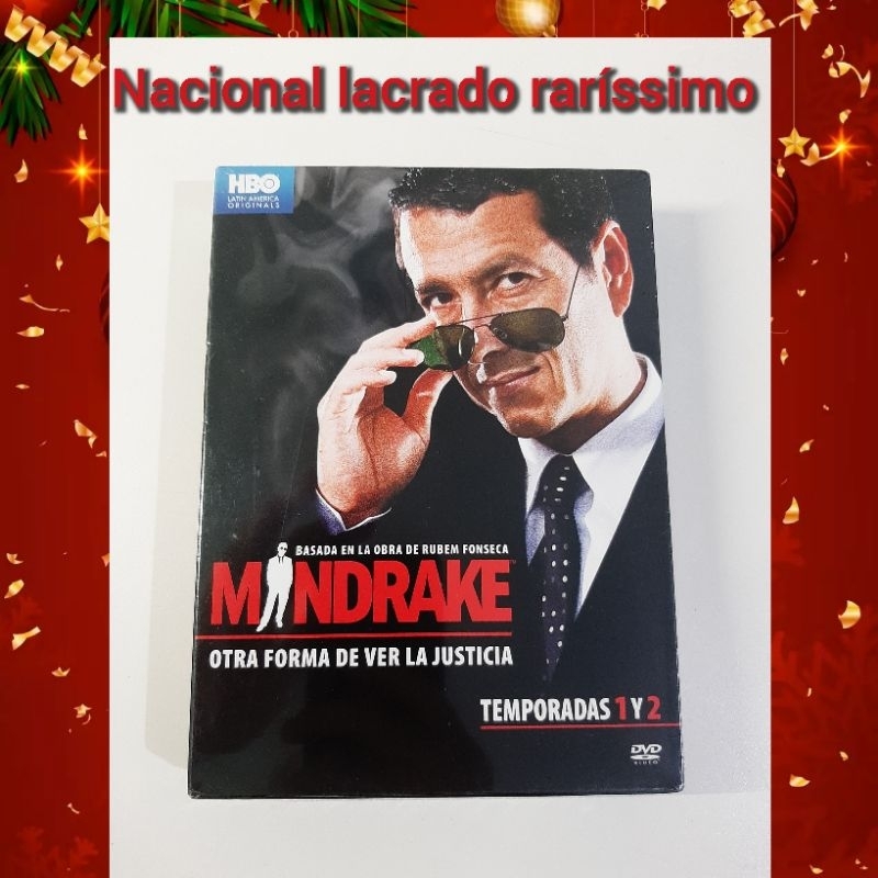 Box DVD Mandrake Marcos Palmeira Temporadas 1 e 2 lacrado | Shopee Brasil