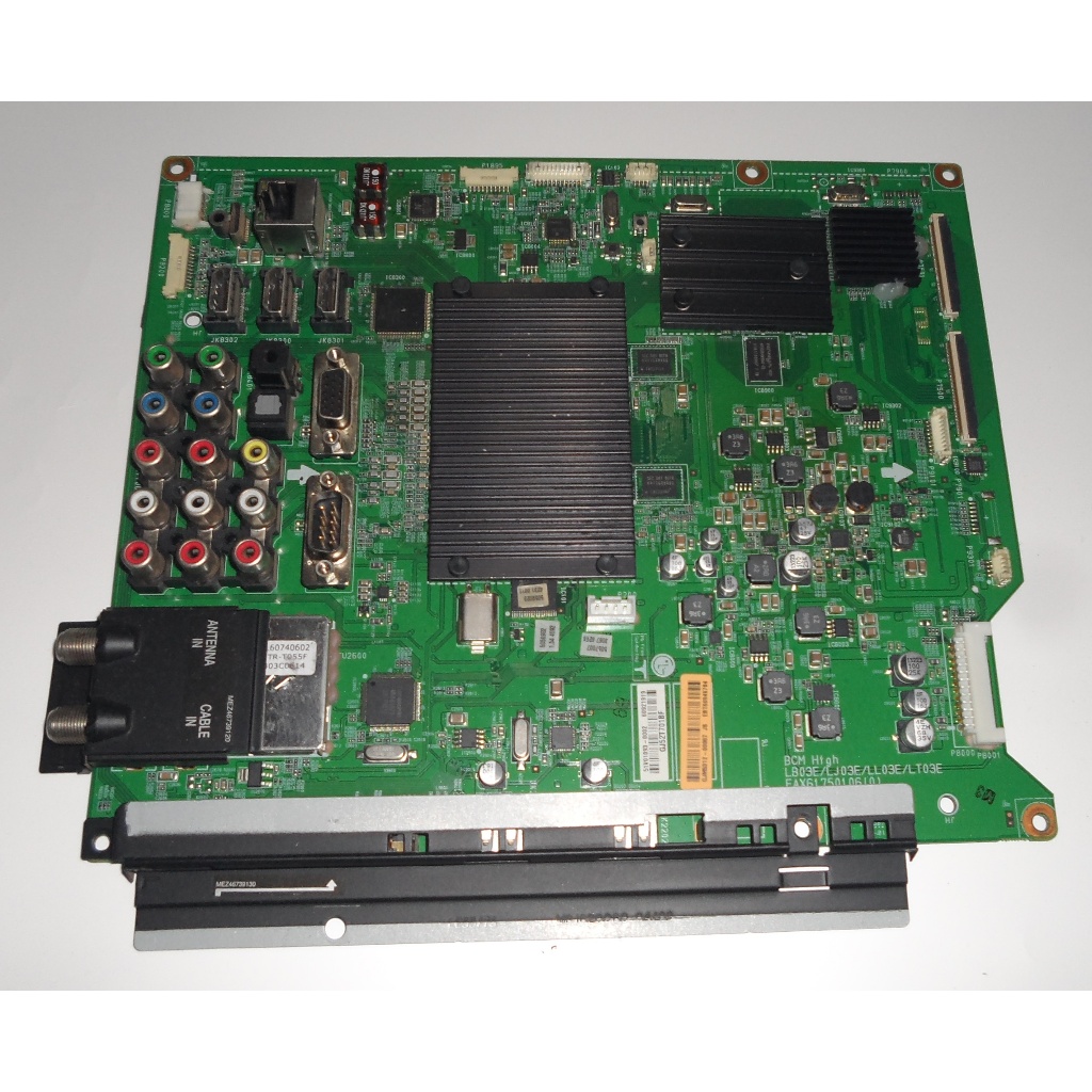 Placa Principal Tv LG 47le5500 - COM DEFEITO - Leia. | Shopee Brasil