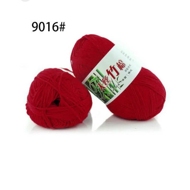 Kit com 3 novelos de Lã para crochê tricô vermelho artesanato algodão e ...