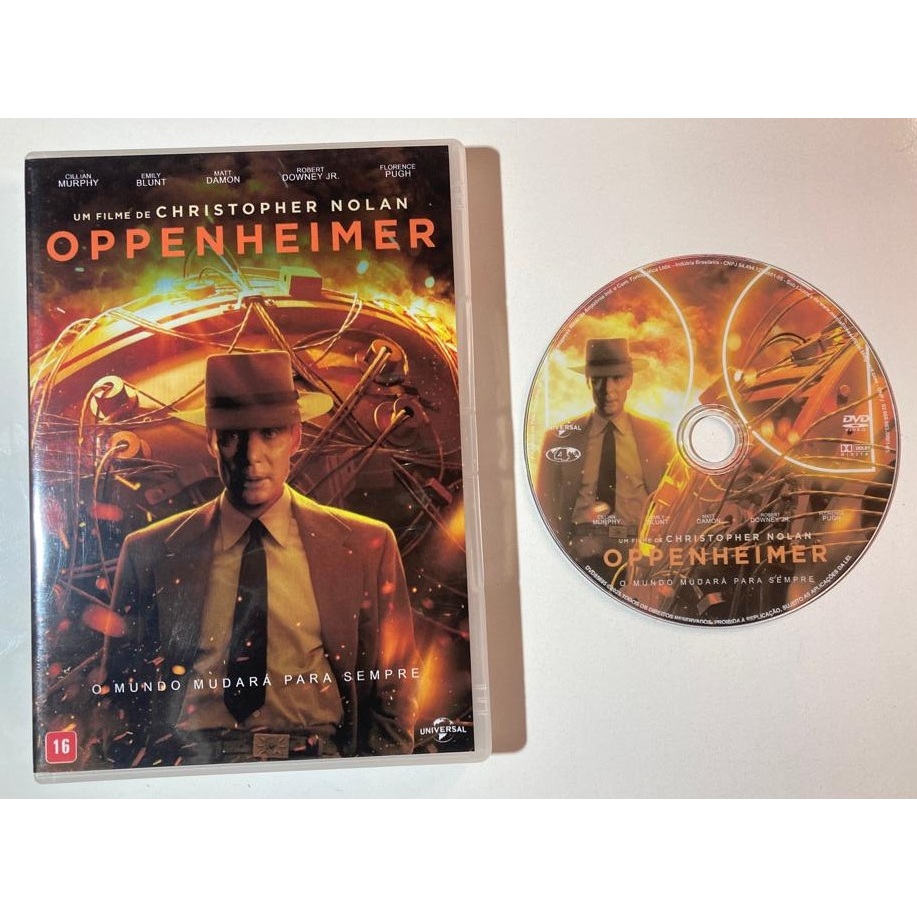 DVD - Oppenheimer - Dublado e Legendado | Shopee Brasil